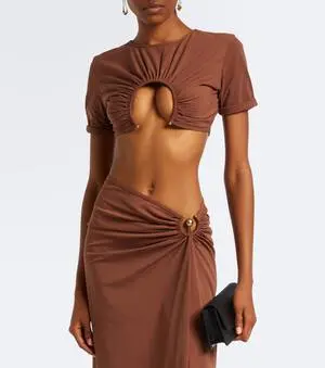 Christopher Esber Cutout Bikini Top