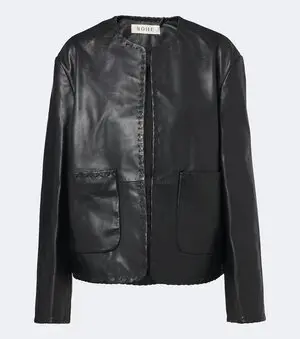 RÓHE Leather Jacket - Black