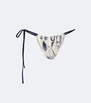 SIR. Phillipa Floral Bikini Bottoms - Blue