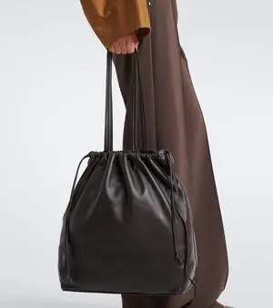 A.emery Sibella Leather Drawstring Tote Bag