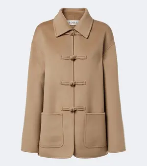 RÓHE Wool And Cashmere Jacket - Brown