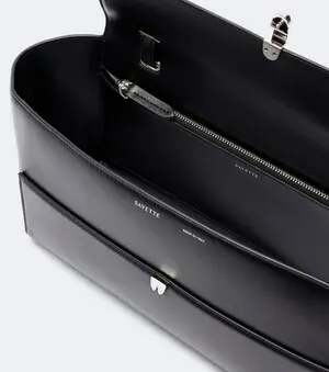 Savette Leather Shoulder Bag