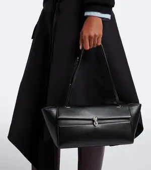 Savette Leather Shoulder Bag