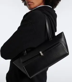 Savette Leather Shoulder Bag