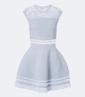 Simkhai Esri Knit Mini Dress - Blue