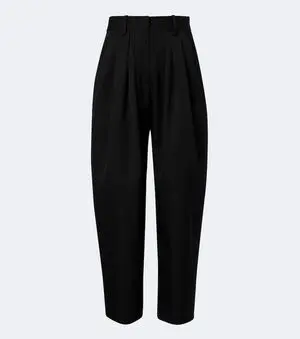 Isabel Marant Étoile Janice Pleated Wool Trousers