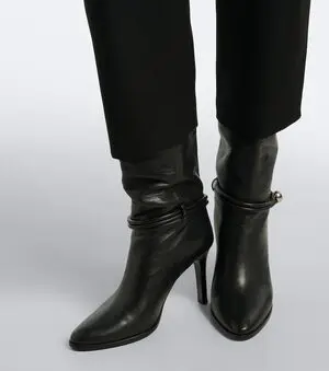 Isabel Marant Étoile Janice Pleated Wool Trousers