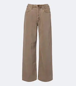 AGOLDE Low Slung Baggy Wide-leg Jeans In Trail
