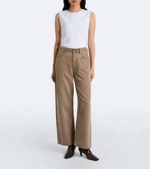 AGOLDE Low Slung Baggy Wide-leg Jeans In Trail
