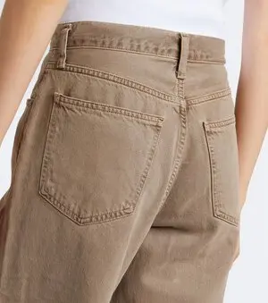 AGOLDE Low Slung Baggy Wide-leg Jeans In Trail