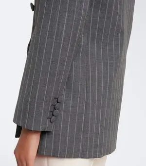 Valentino Garavani Virgin Wool Pinstripe Blazer