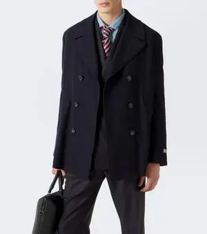 Canali Wool Peacoat