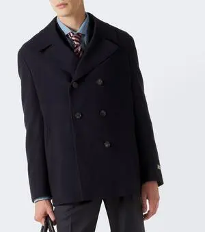 Canali Wool Peacoat