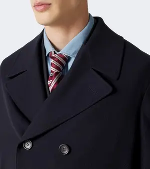 Canali Wool Peacoat