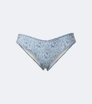 MONTCE Lulu Floral Bikini Bottoms Blue