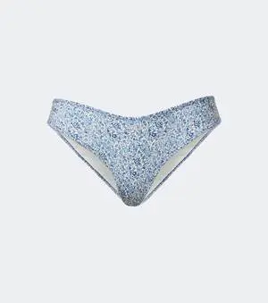 MONTCE Lulu Floral Bikini Bottoms - Blue