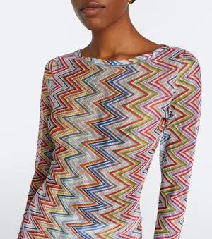 Missoni Zigzag Knit Mini Dress