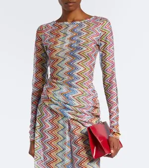 Missoni Zigzag Knit Mini Dress