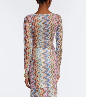Missoni Zigzag Knit Mini Dress