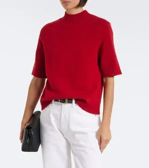 Loulou De Saison Ruth Cashmere Sweater - Red