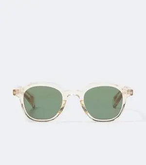 SATO Acetate Round Frame Sunglasses - Transparent