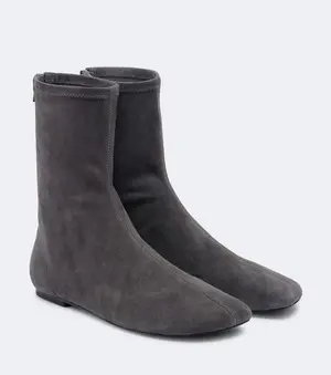 A.emery Sutherland Suede Ankle Boots - Grey