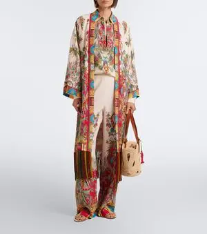 AQUAZZURA Artiste Medium Raffia Tote Bag
