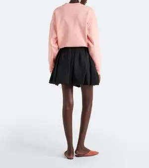 PATOU Wool-blend Miniskirt