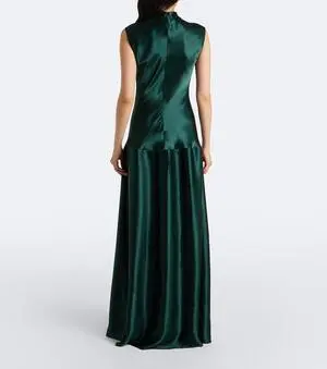 FFORME Satin Maxi Dress