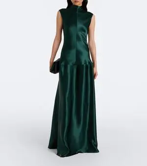 FFORME Satin Maxi Dress