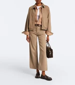 AGOLDE Nile Denim Jacket - Beige
