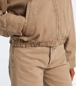AGOLDE Nile Denim Jacket - Beige