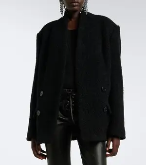 Isabel Marant Étoile Syndra Wool And Alpaca-blend Bouclé Jacket