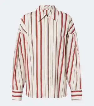 SIR. SIR Alva Striped Cotton Shirt Multicoloured