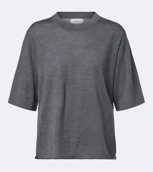 Loulou De Saison Nala Cashmere Top - Grey