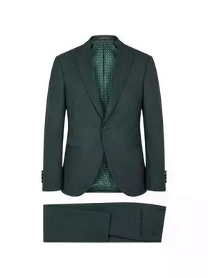 RAMON SANJURJO Peak-lapels Single-breasted Suit - Green