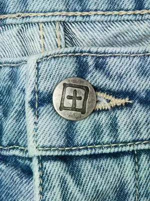 Ksubi Anti K Denim Shorts
