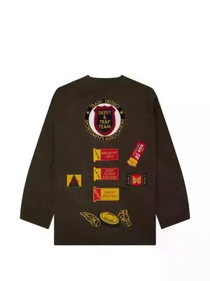 Needles Shooting Patch-detail Waxed-cloth Jacket