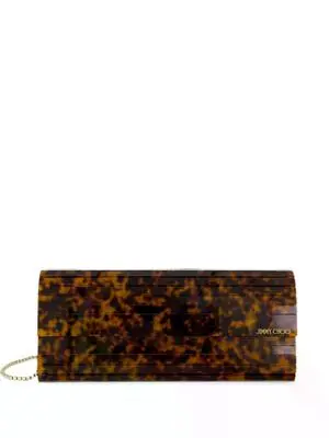 JIMMY CHOO Sweetie Clutch Bag - Brown