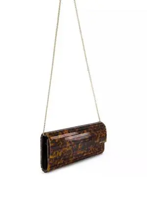 JIMMY CHOO Sweetie Clutch Bag - Brown