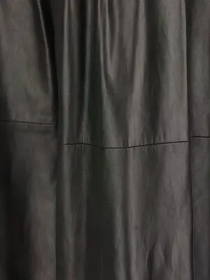 Brunello Cucinelli Nappa Leather Baggy Trousers