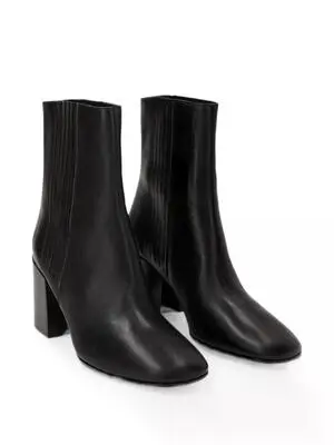 Dries Van Noten Heeled Leather Chelsea Boots - Black