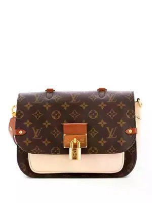 LOUIS VUITTON Monogram Canvas Vaugirard Handbag - Brown