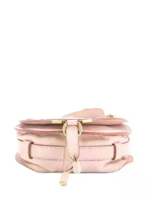 Chloé Marcie Small Leather Crossbody Bag - Neutrals