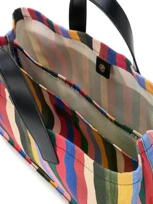 Staud Artist Stripe Tote Bag