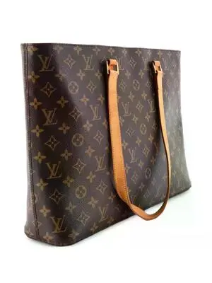 LOUIS VUITTON Monogram Canvas Luco Tote Bag - Brown