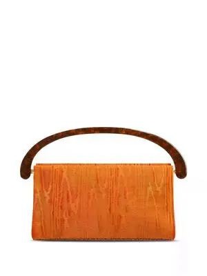 Dries Van Noten Velvet Bag With Resin Handle