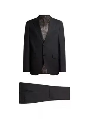 Etro Single-breasted Virgin Wool Suit