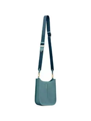 MAISON DE SABRE Grainy Leather Saddle Bag