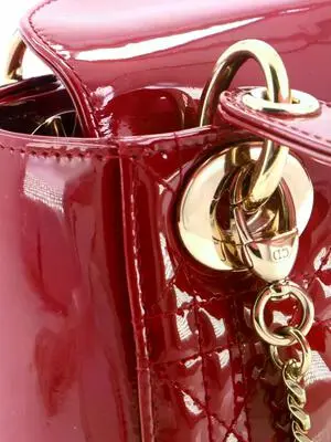 Dior Lady Chain Bag - Red